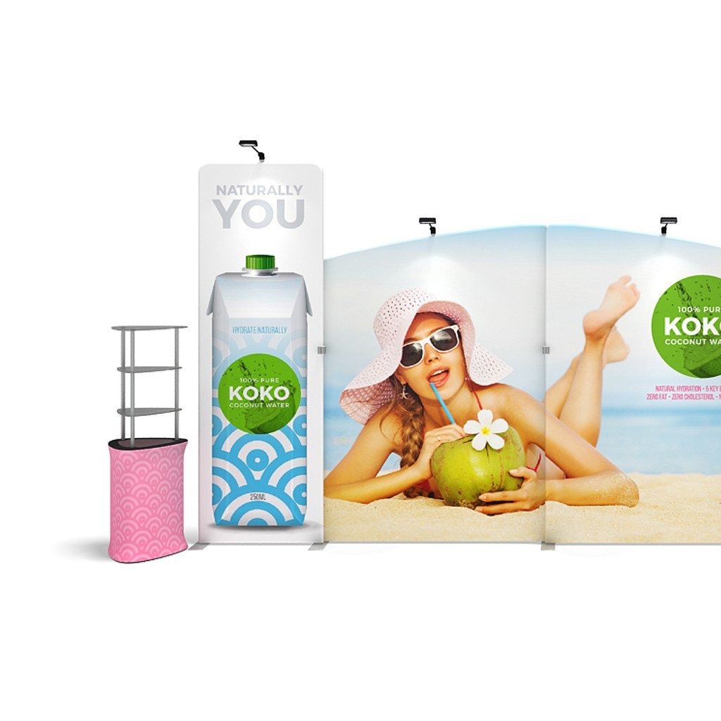 Brandcusi™ Triangular Tower | ExpoBanners Australia