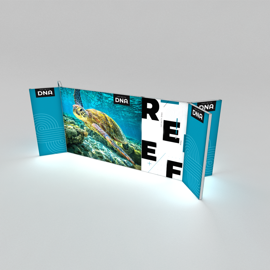 Infinity DNA™ Pro Lightbox Display Connections | ExpoBanners Australia